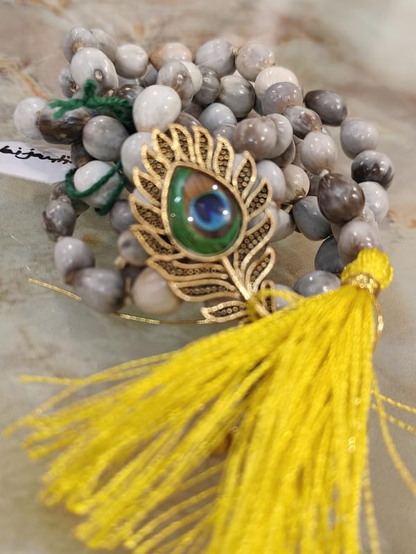 GemsMart 7mm Vejanti Bajanti Ki Mala Genuine Vaijanti Mala Original For ...
