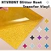Amazon.com: HTVRONT Glitter Heat Transfer Vinyl Bundle - 15 Pack 12" x ...