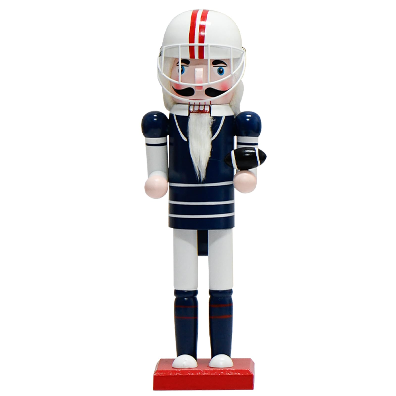 Amazon.com: WVIOUOPU Football Player Nutcracker Christmas Decorations ...