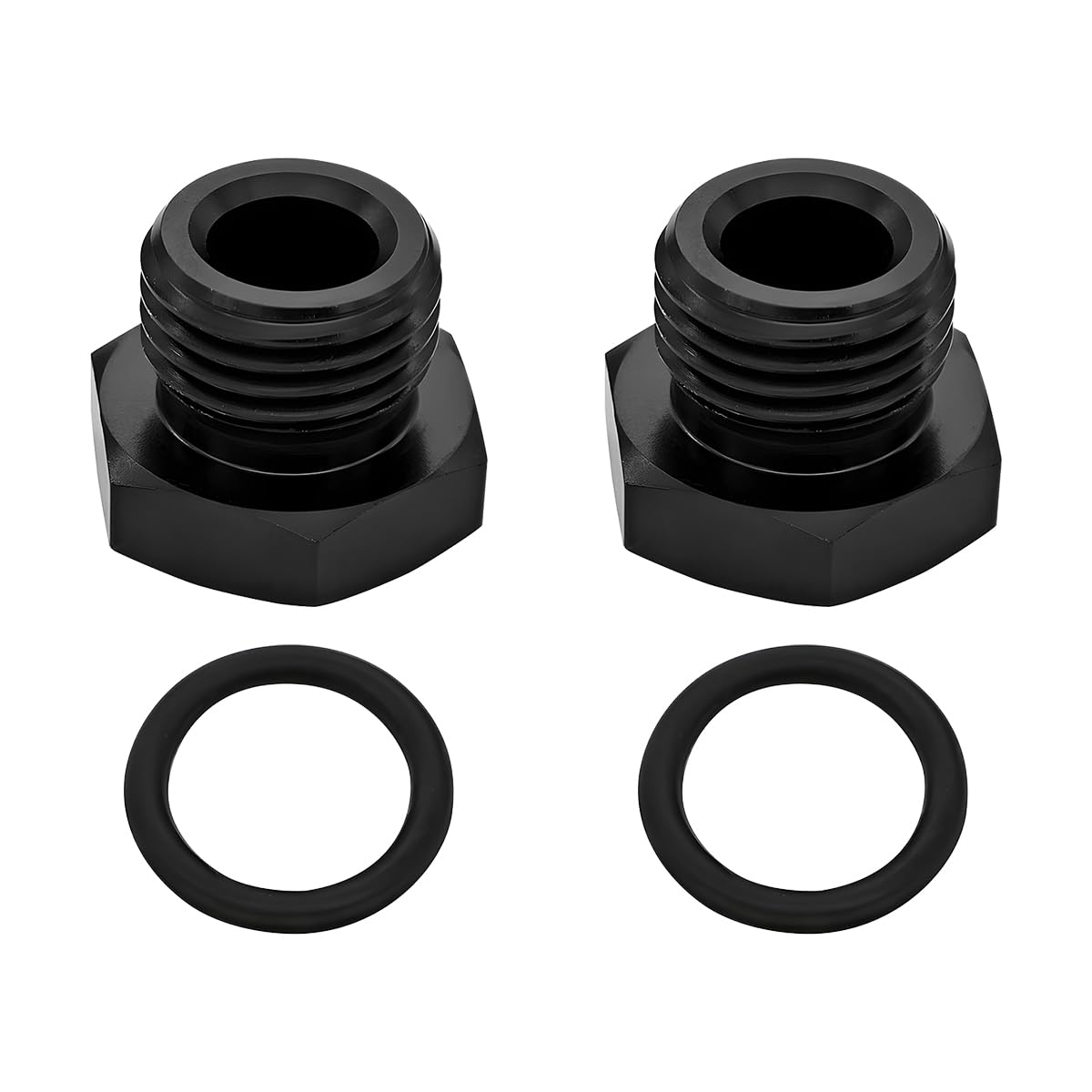 Amazon.com: BESULEN 8AN Block off Cap ORB Plug Fitting Adapter ...