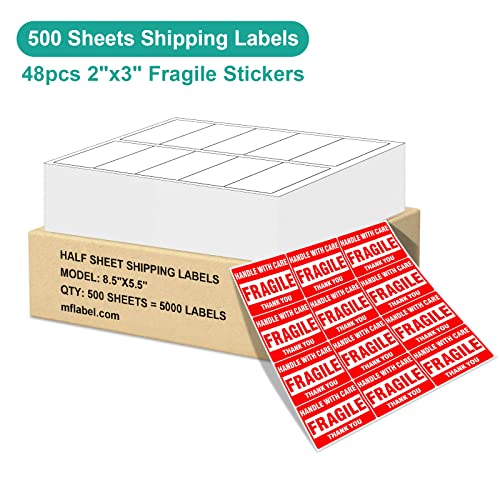 Snapklik.com : 2x4 Labels, 10-UP Shipping Address Labels, 5000 Labels ...