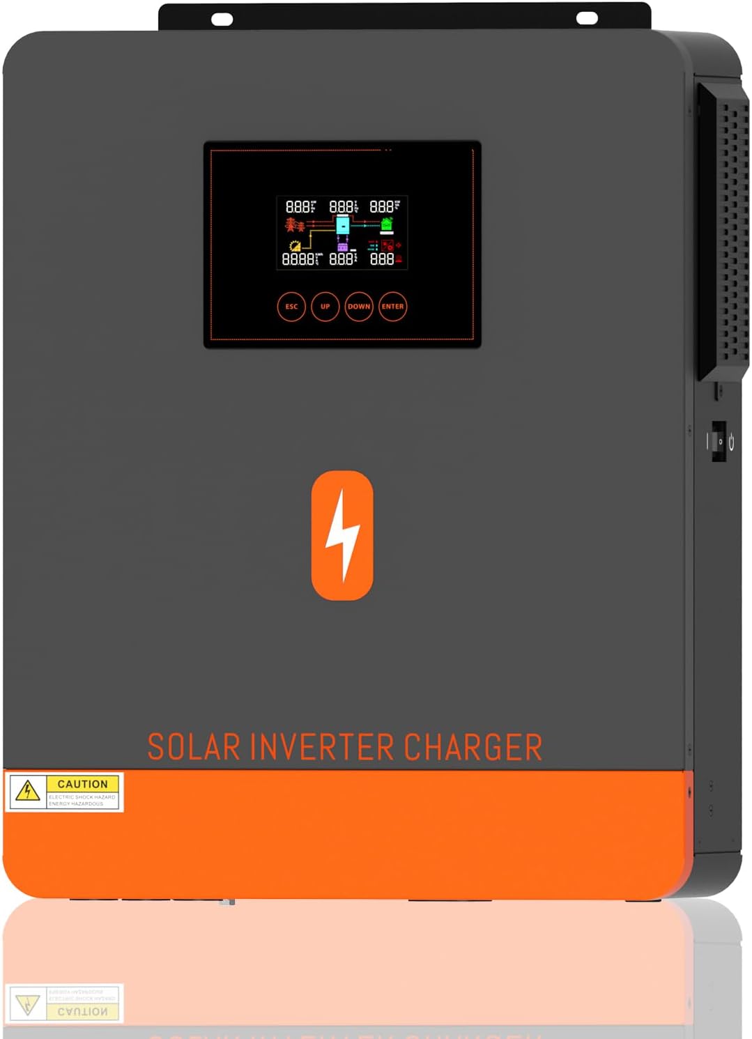 Amazon.com: PowMr 4200W Solar Inverter 24VDC to 220V/230VAC, Pure Sine ...