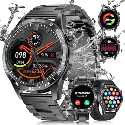 MEGALITH Smart Watches for Men Fitness: Blood Pressure Heart Rate ...