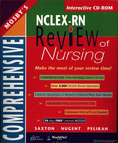 Mosby's Comprehensive NCLEX-RN Review of Nursing (Interactive CD-ROM ...