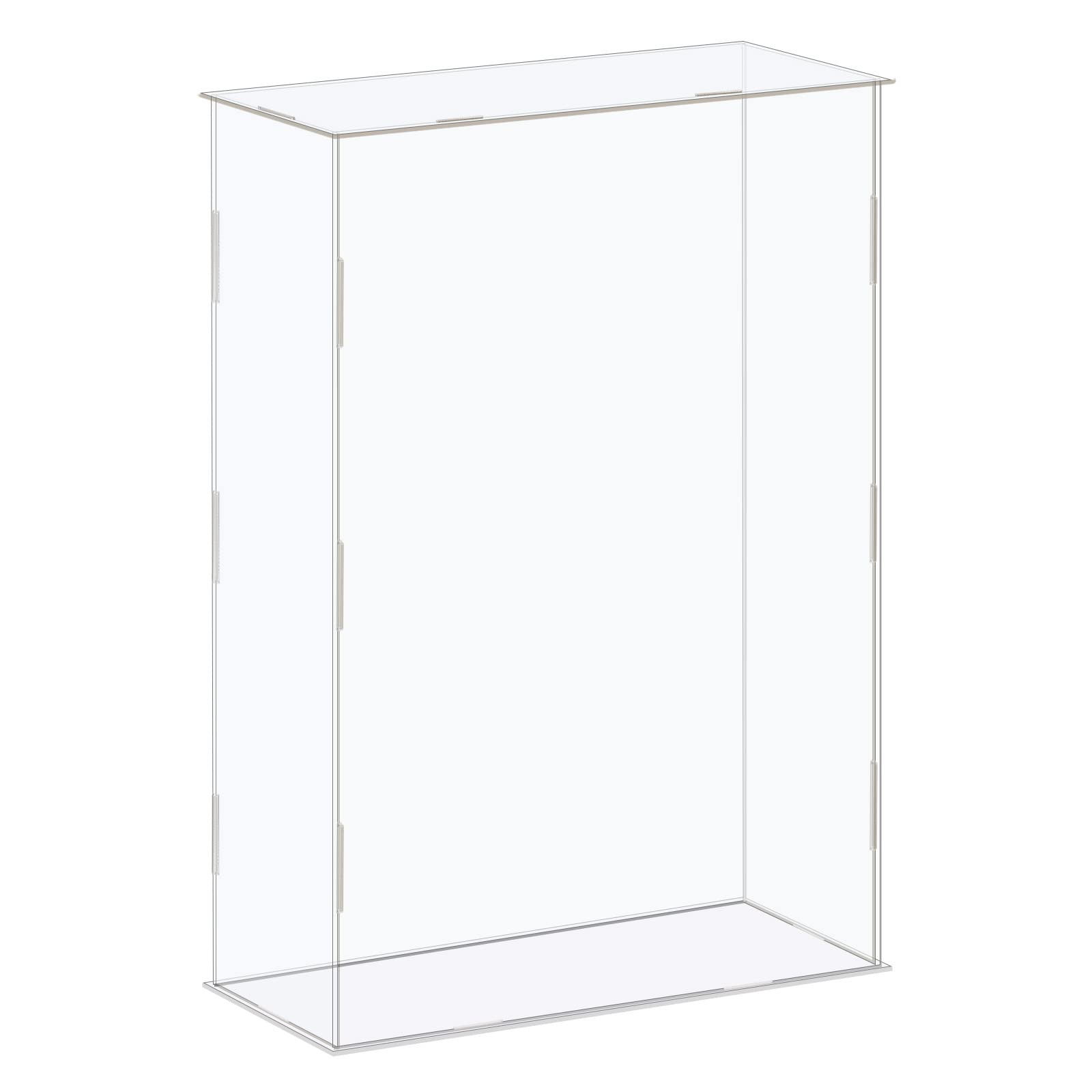 Amazon.com: MECCANIXITY Acrylic Display Case Box Clear Dustproof ...