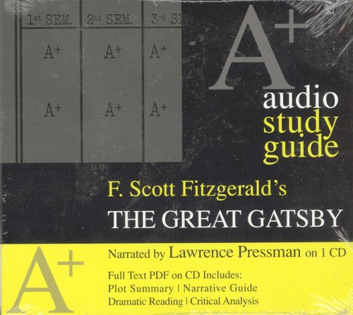 Buy The Great Gatsby: An A+ Audio Study Guide Book Online at Low Prices ...