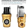 Amazon.com: Renator RV Water Pressure Regulator for RV Camper. Brass ...