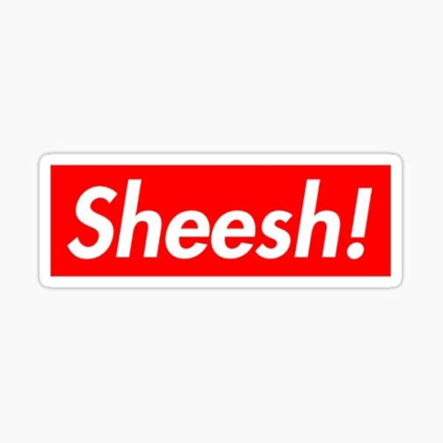 Amazon.com: Sheesh! Sticker - Sticker Graphic - Auto, Wall, Laptop ...