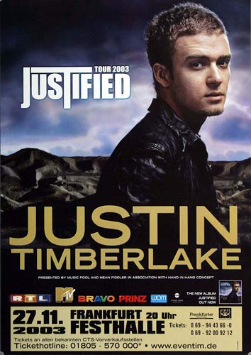 Justin Timberlake Poster