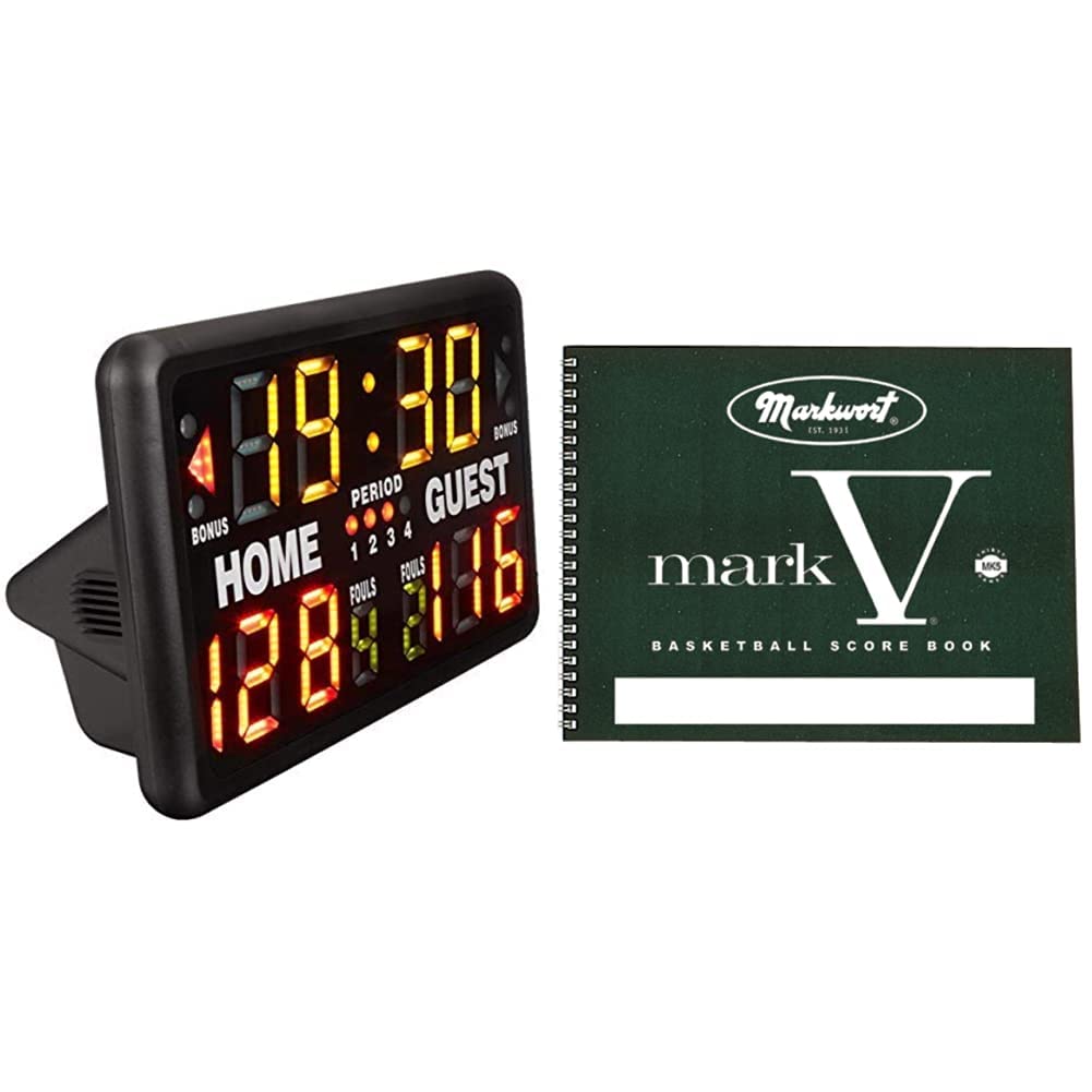 Amazon.com : SSG Multisport Indoor Tabletop Scoreboard + Markwort Mark ...