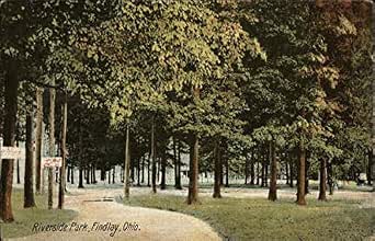 Riverside Park Findlay, Ohio OH Original Antique Postcard at Amazon's ...