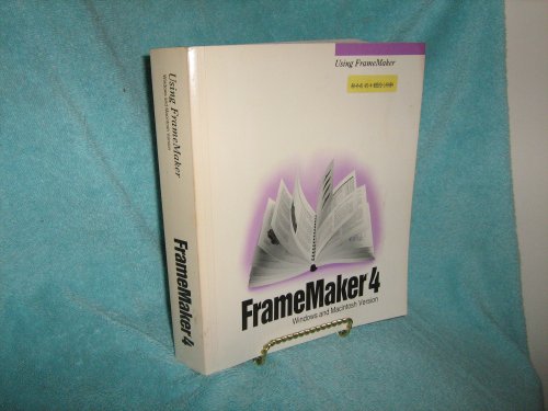 FrameMaker 4, Windows and Macintosh Version: unknown author: Amazon.com ...