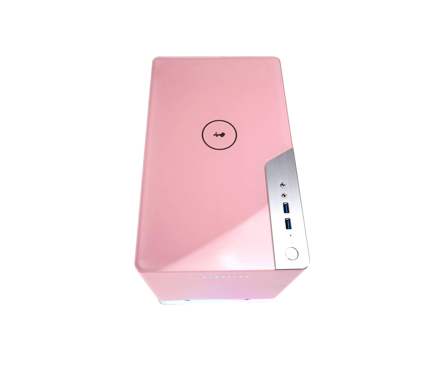Buy InWin A1 Plus Pink Mini-ITX Tower with Integrated ARGB Lighting ...