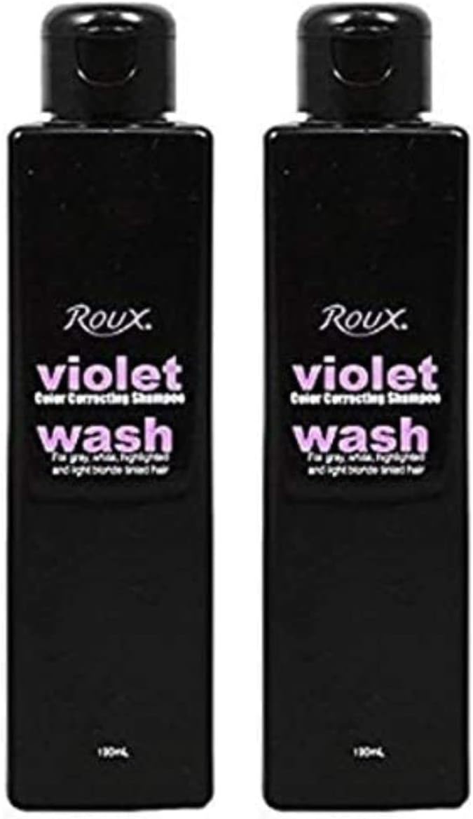 Amazon | 2個セット Roux ルウ バイオレット ウォッシュ 190ml シャンプー 190ミリリットル 正規品保証 | ノーブランド品 | シャンプー 通販