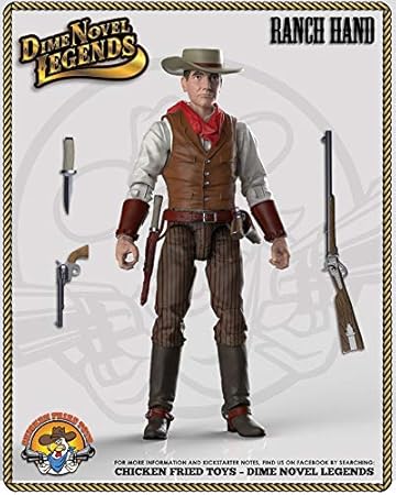 Amazon.com: Dime Novel Legends 1/18 Scale (4" Tall) Old west Action ...