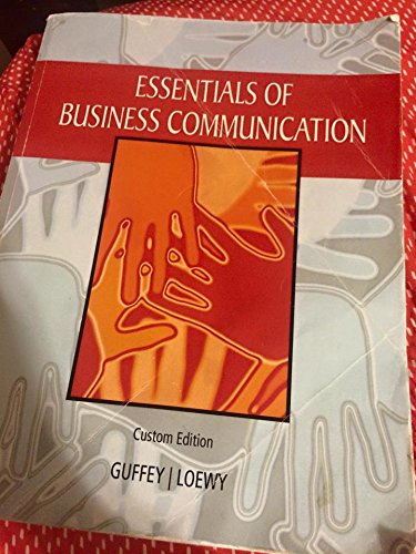 Essentials of Business Communication (text only) 8th (Eighth) edition ...