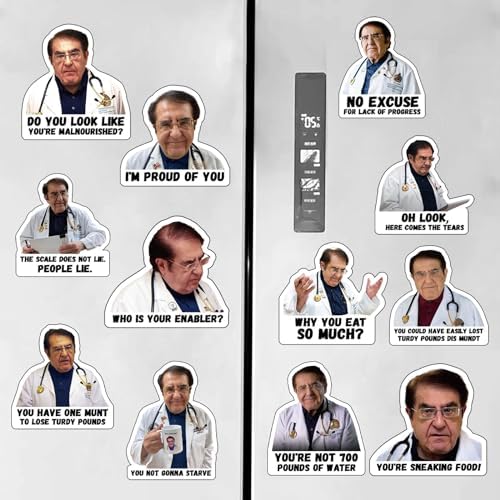 Amazon.com: REAIJUNPIN 12Pcs Dr Now Magnets,Creative Dr Now Magnets ...