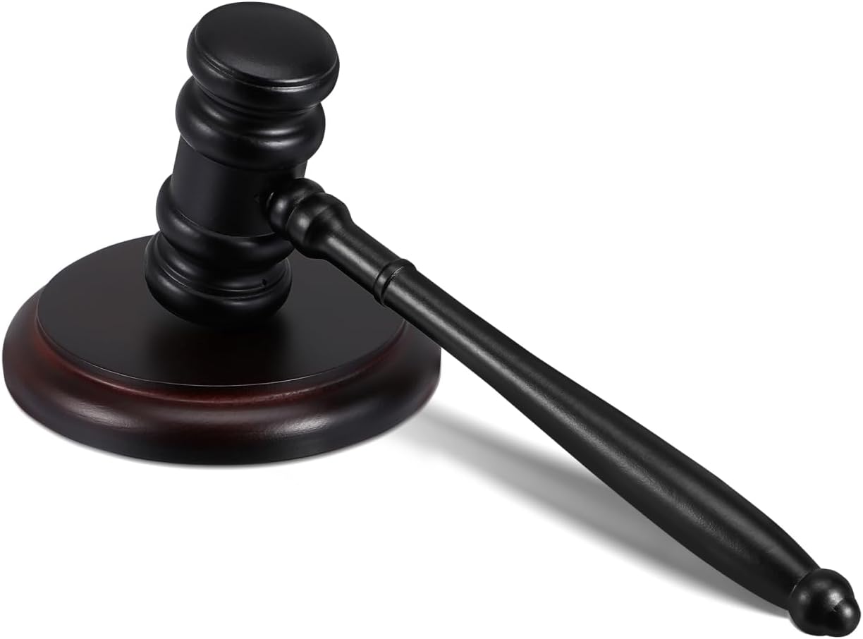 Sewroro 1 Set Wooden Gavel Block Set, Judge Hammer Philippines | Ubuy