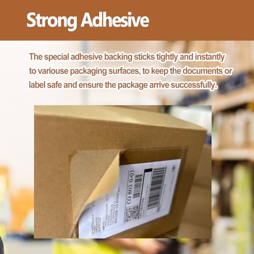 Snapklik.com : BEUYI 2.5 Mil Premium 7x10 Clear Adhesive Shipping Label ...