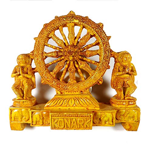 ORIVILLE Beautiful Stone Dust Crafts of Sun Temple Konark Wheels ...