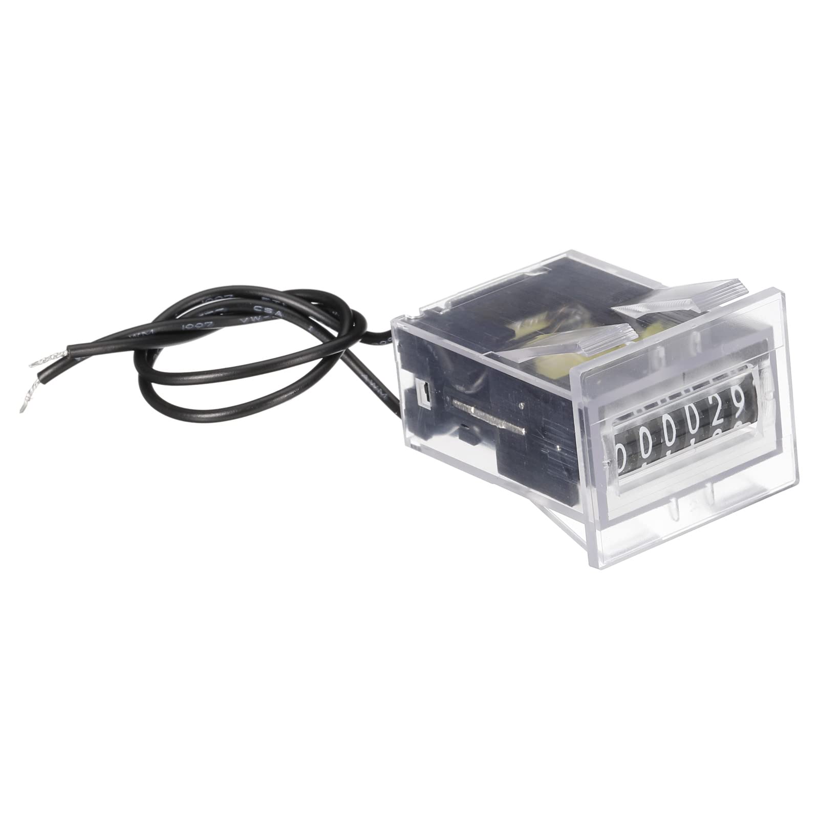 Amazon.com: uxcell Electromagnetic Counter 6 Digit 0-999999 Counting ...