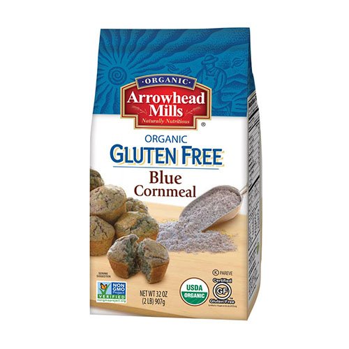 Amazon.com : Arrowhead Mills, Organic Blue Corn Meal, 32 oz (907 g ...
