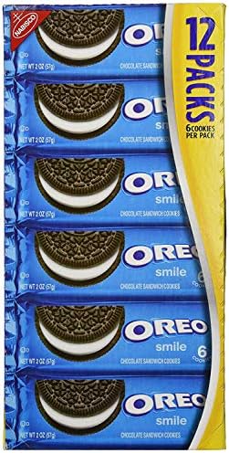 Amazon.com: Oreo Chocolate Sandwich Cookies, 2-Ounce Packages (Pack of ...