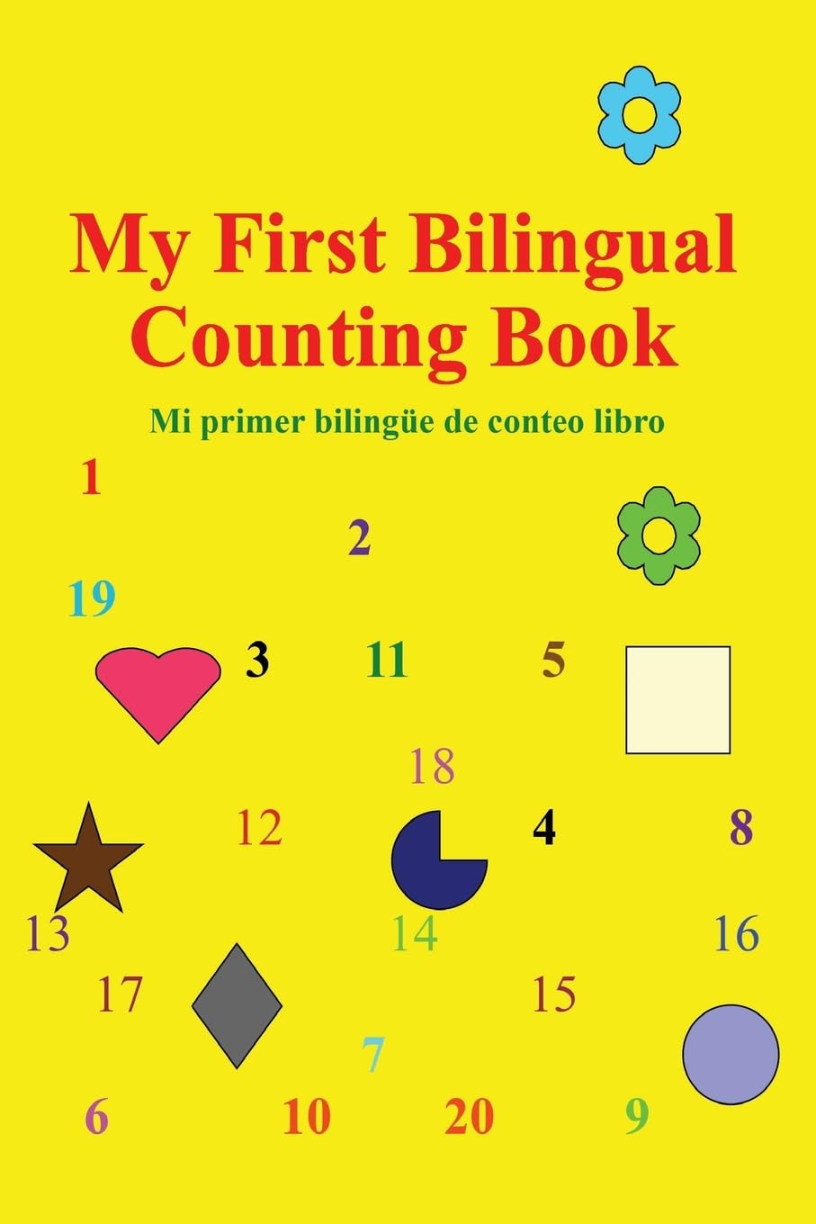 My first bilingual counting book: Normandin, Jeri J: 9781518883828 ...