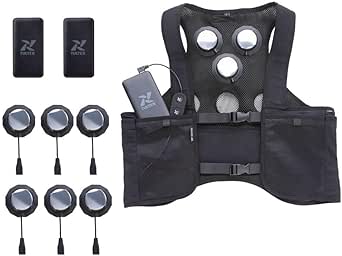 Amazon | [アイトス] 冷温 サイレント 6個付き ペルチェ ベスト バッテリー セット AZ8154 + AZ8156 熱中症対策 メンズ | ベスト 通販