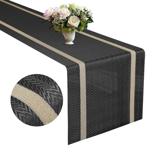 Amazon.com: FAVE Golden Table Runners 36 Inches Heat Resistant Table ...