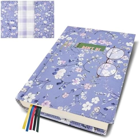 Amazon.com: QRZIQRZ Adjustable Book Cover Protector for Paperbacks ...