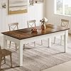 Amazon.com - Tribesigns Dining Table for 4-6 People, 62-Inch ...