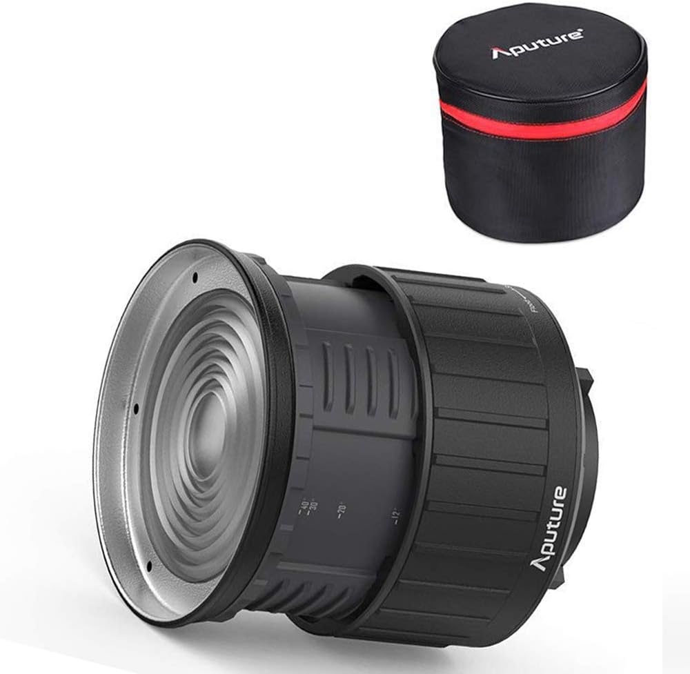 Amazon.com : Aputure Fresnel 2X, Aputure Fresnel ii 2 Lens Mount for ...