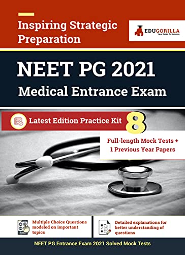 NEET PG (Postgraduate) Entrance Examination 2021 | 8 Full-length Mock ...