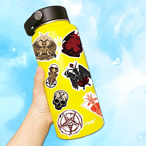 Snapklik.com : Satanic Stickers 100 Pack,Devil Stickers For Water ...