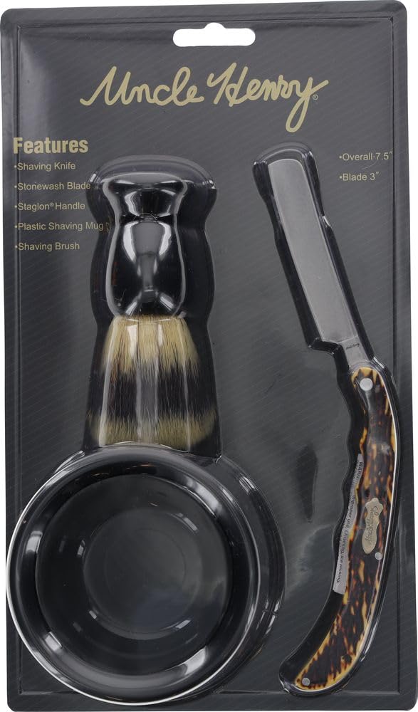 Amazon.com: Uncle Henry Shaver Blade Combo Set : Beauty & Personal Care