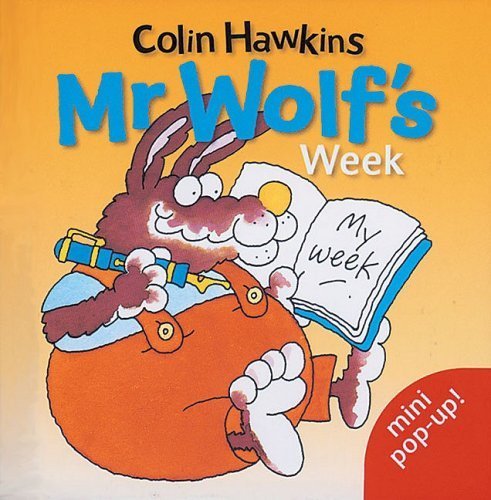 Mr.Wolf's Week: Mini Pop-up : Hawkins, Colin: Amazon.co.uk: Books