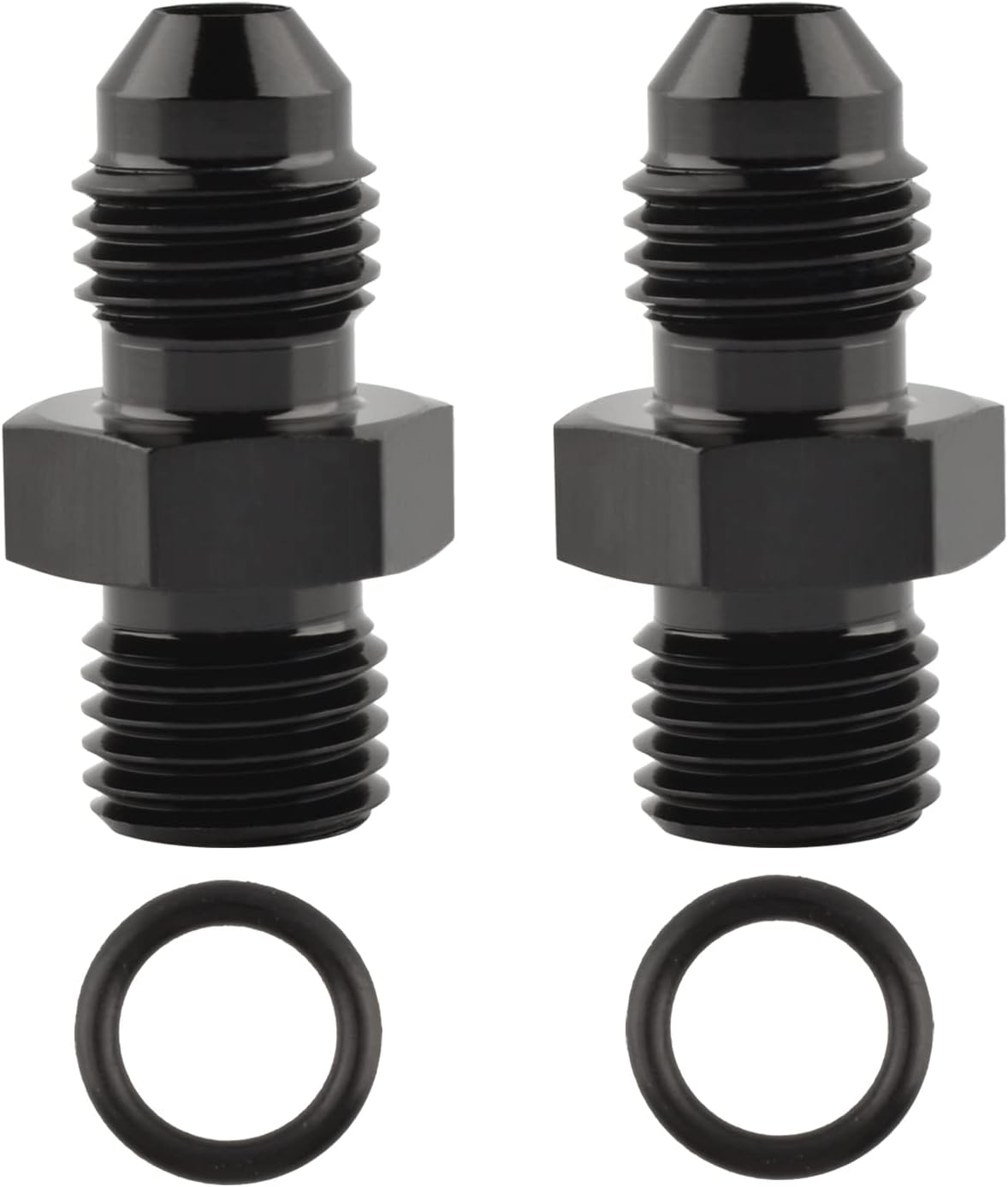 Amazon.com: SINTLY 4AN ORB to 4AN Flare Male Fitting O-Ring Adapter ...