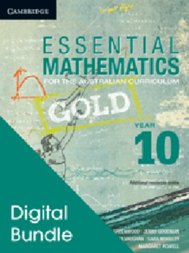 Essential Mathematics Gold for the Australian Curriculum Year 10 Digital and Cambridge HOTmaths ...