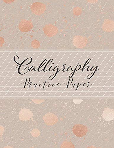 Calligraphy Practice Paper: Hand Lettering Artists Pad Slanted Grid ...