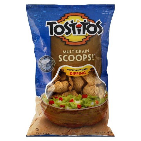 Amazon.com: Tostitos Multigrain Scoops! Tortilla Chips, 10 oz