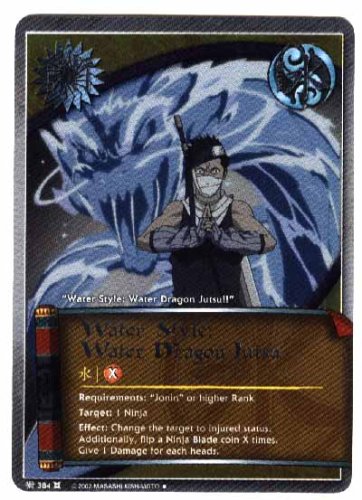 Water Dragon Jutsu Hand Signs