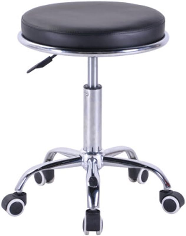 Amazon.com: Rolling Stool Adjustable Height Stool with Wheels Rolling ...
