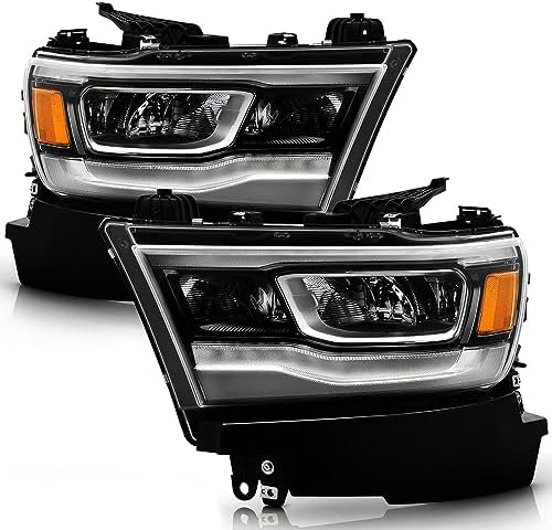 Amazon.com: VIPMOTOZ OLED Tube Full LED Reflector Headlights Compatible ...