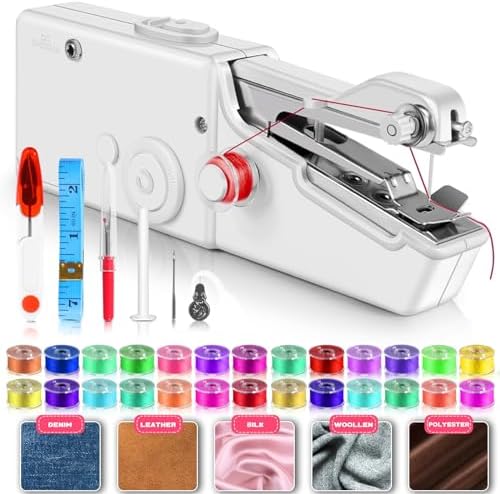 Mini Sewing Machine with Accessory Kit, Lightweight and Easy Operated ...