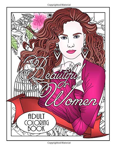 Amazon.com: Beautiful Women: Adult Coloring Book (Adult Coloring Books ...