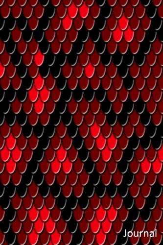 Red Snake Skin Pattern