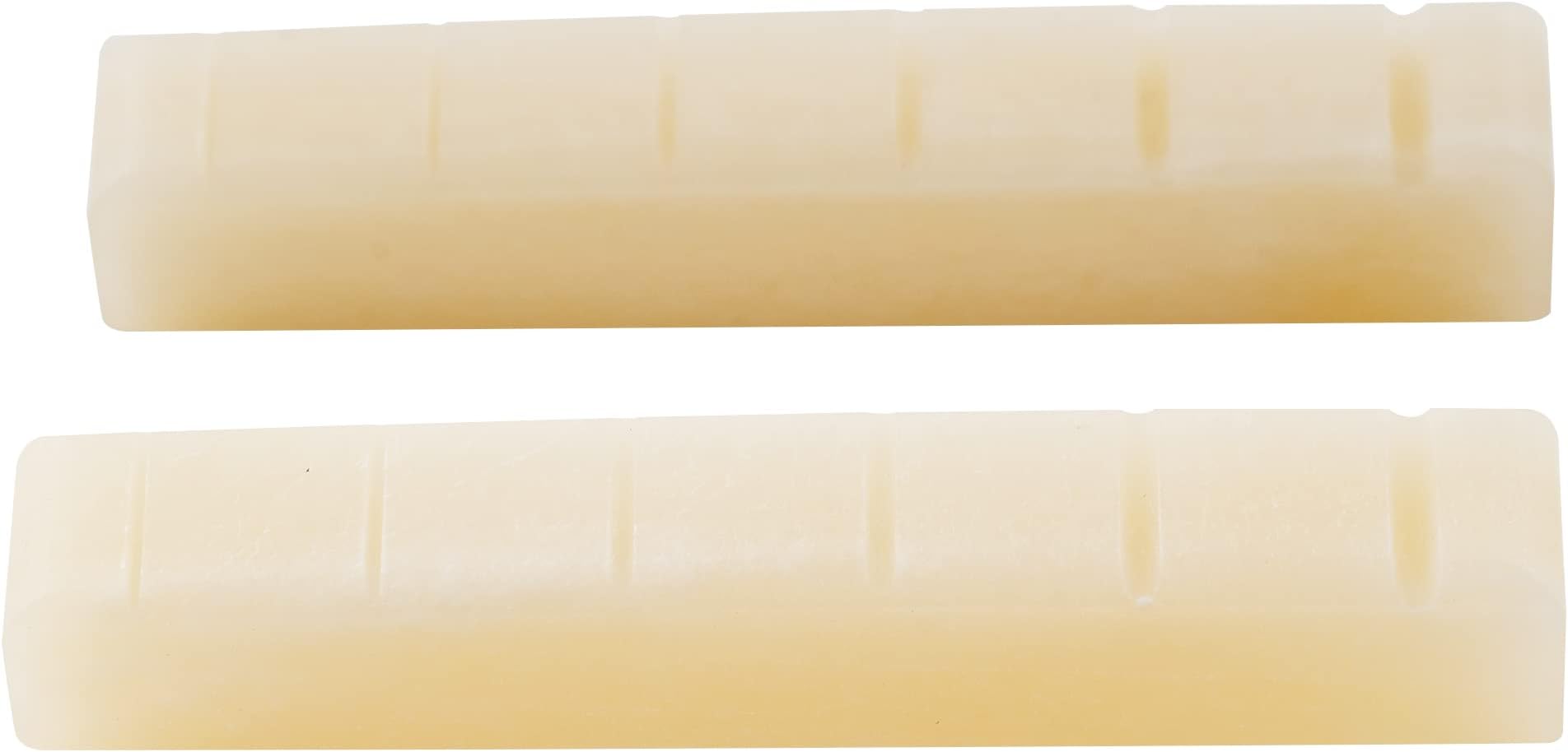 Amazon.com: Musiclily Pro 42.95mm Slotted Acoustic Guitar Bone Nut ...