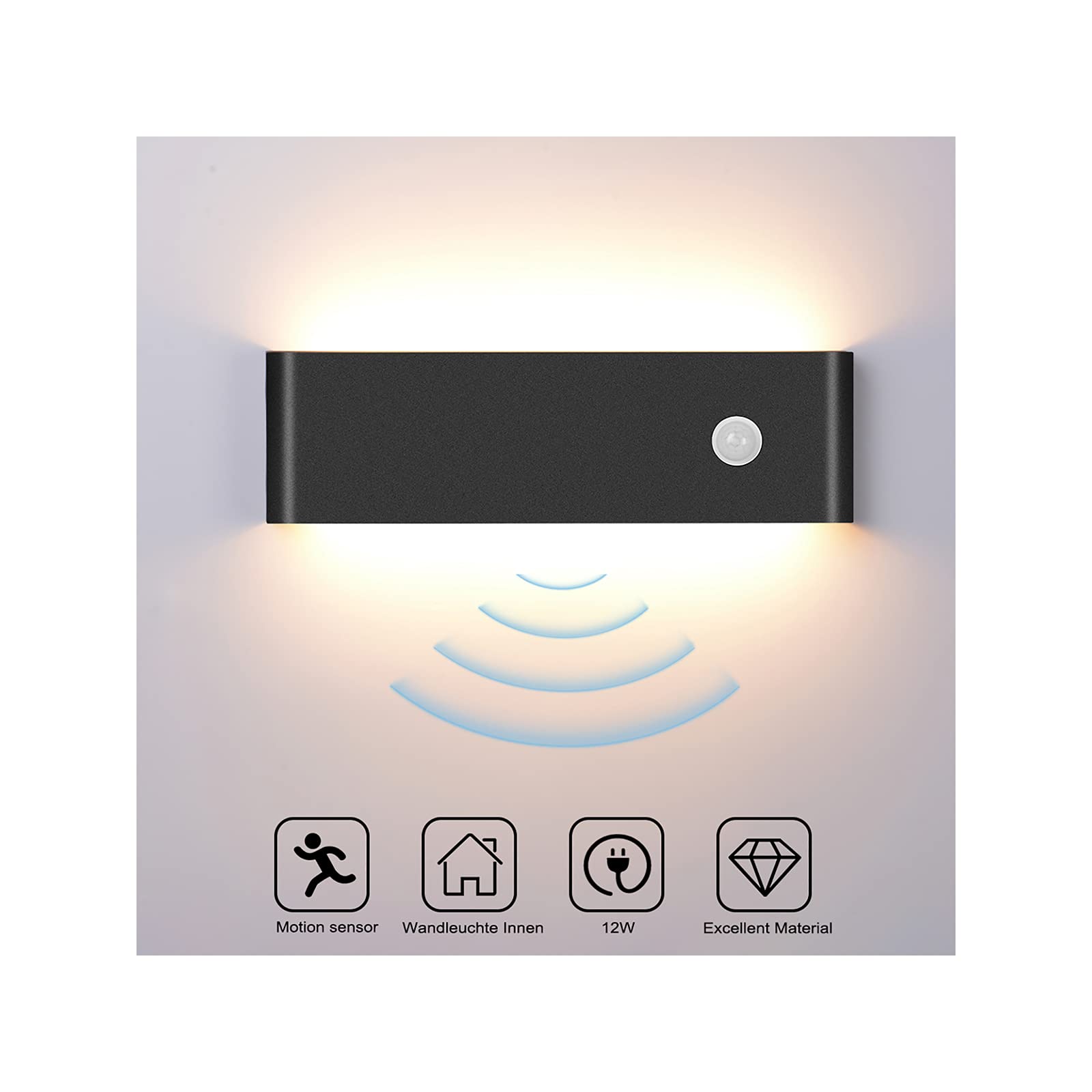 Motion Sensing Wall Lights