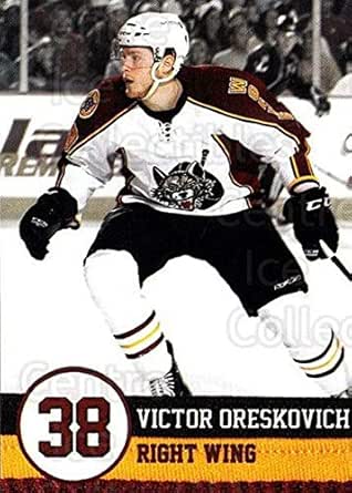 Amazon.com: (CI) Victor Oreskovich Hockey Card 2011-12 Chicago Wolves ...